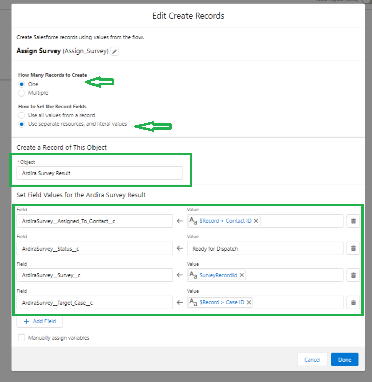 Configure Flow to Send a Survey when a Case is “Closed” - SurveyVista