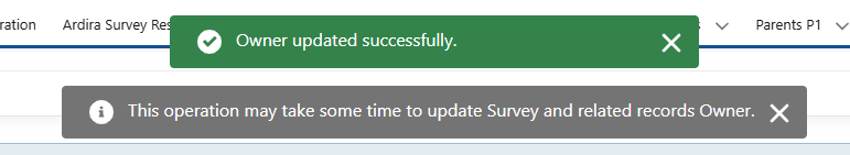 How to change an Owner of a Survey - SurveyVista