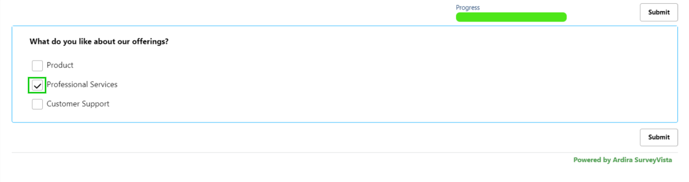 Question and Survey Score Calculation - SurveyVista