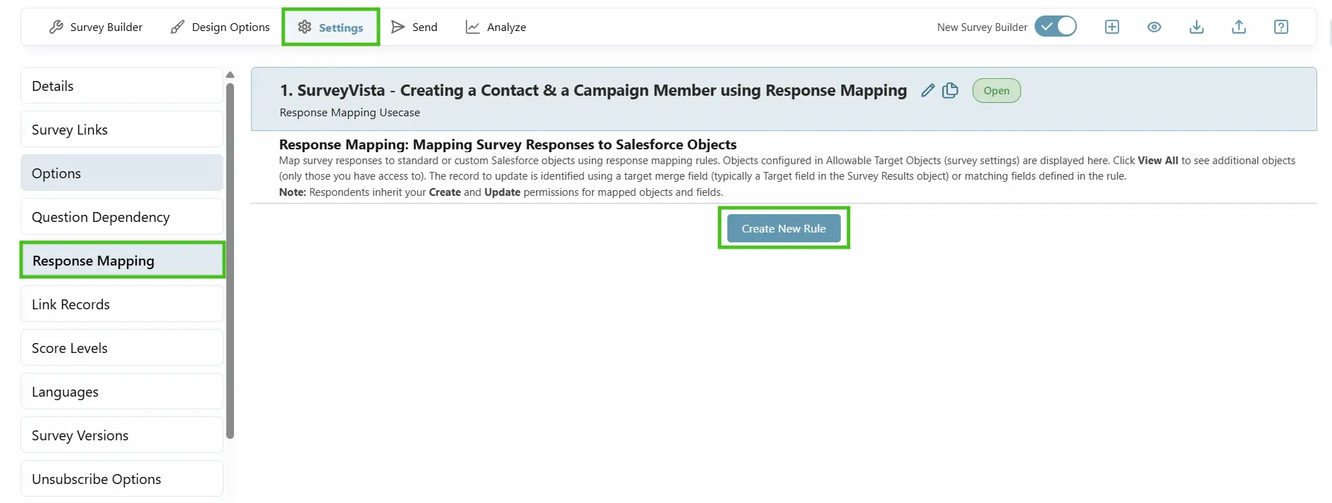 Creating a Contact and a Campaign Member using Response Mapping