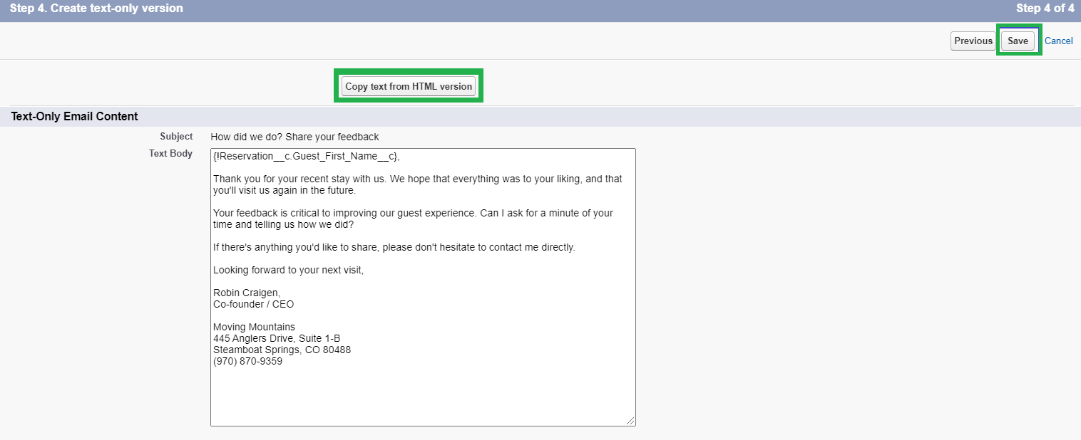 Survey Notifications - SurveyVista