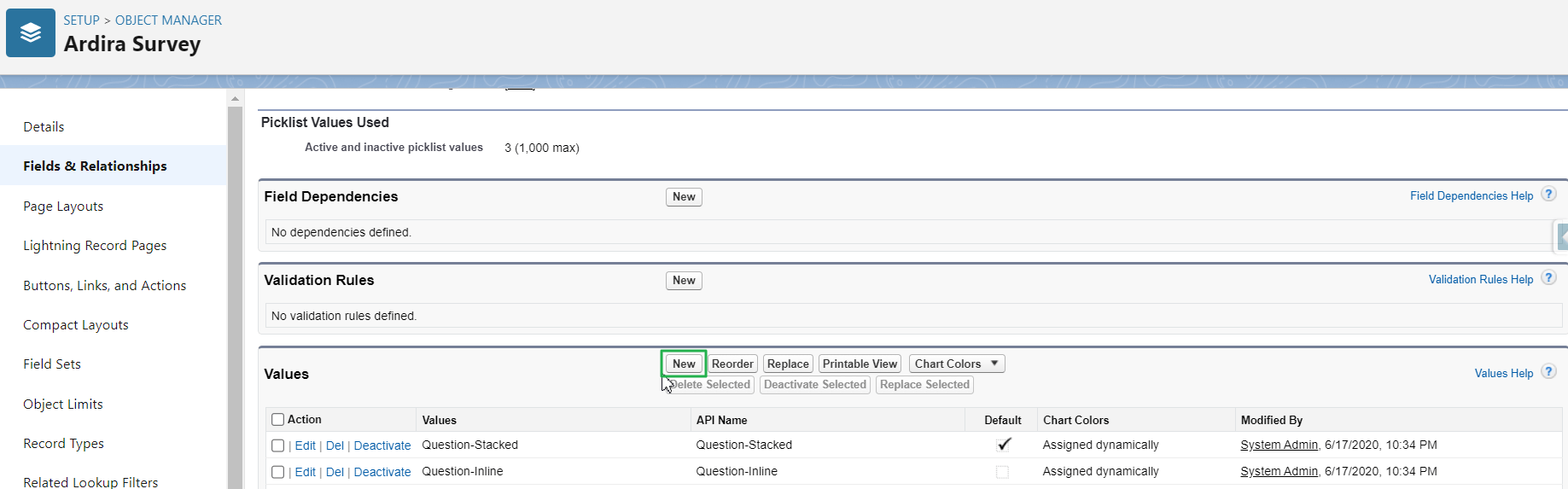 Manual Configuration Changes