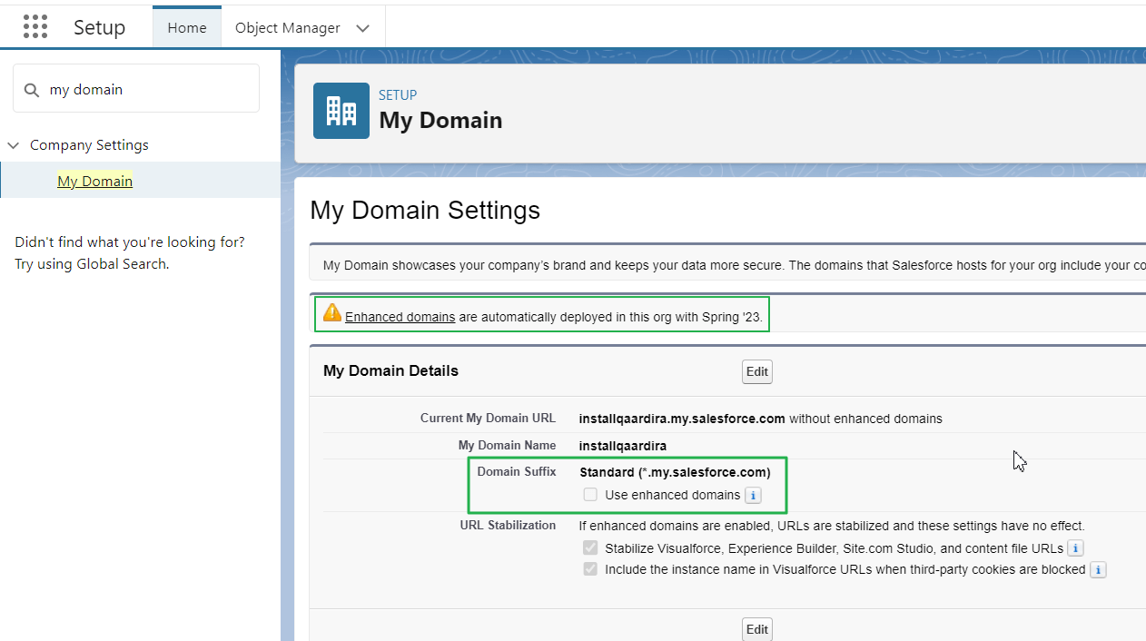 Preparing for Enhanced Domains rollout