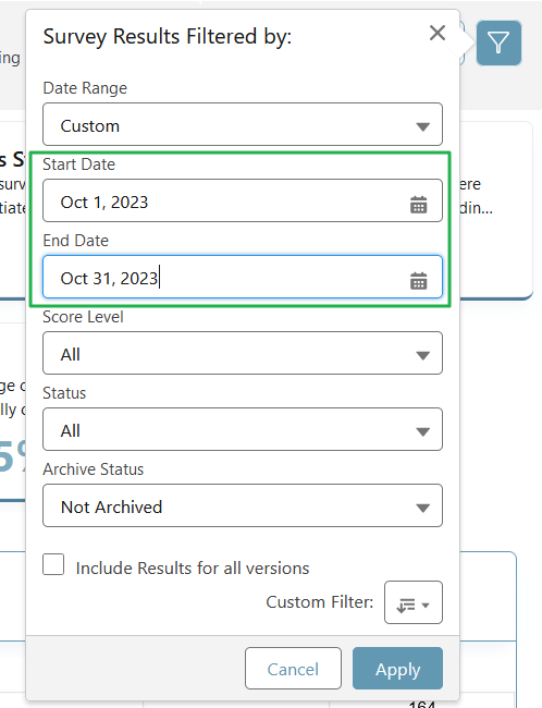 Survey Metrics - SurveyVista