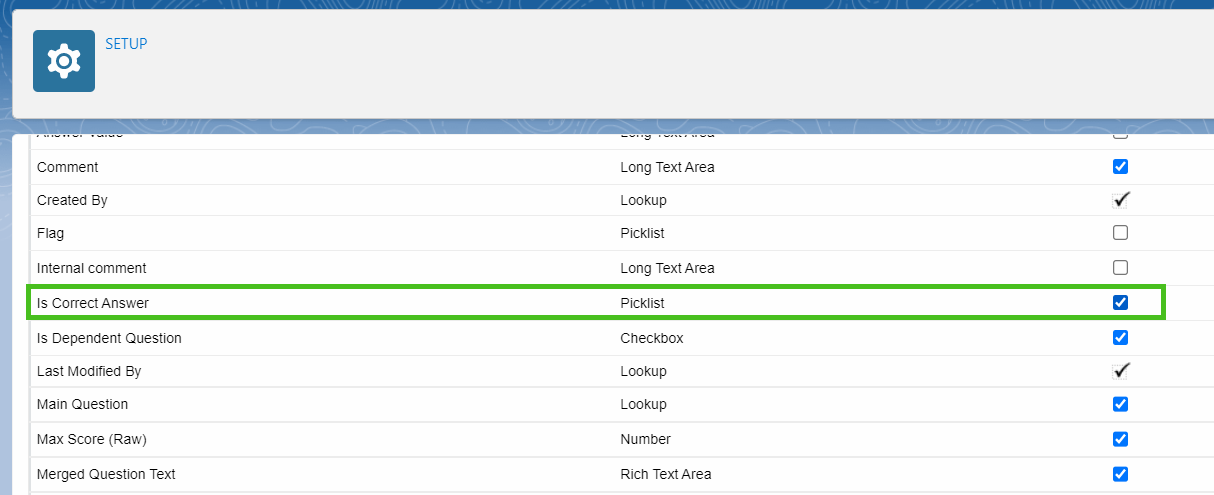 Enable the display of Correct & Incorrect Answer Feedback to Quiz Takers