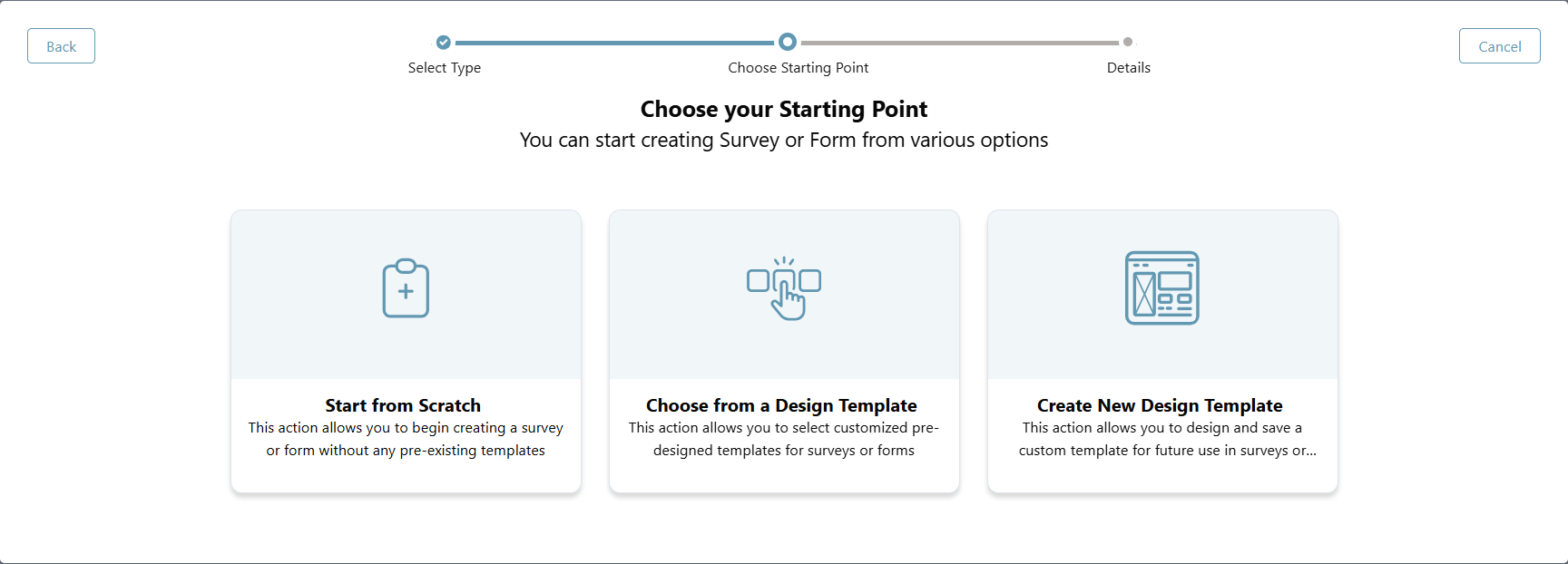 Survey Design Templates