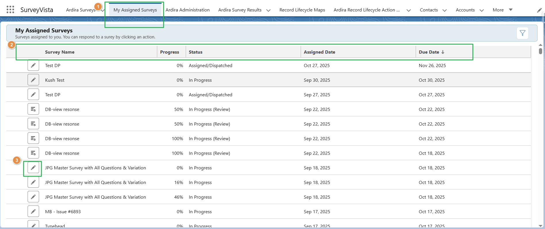 Multiple ways to respond Surveys