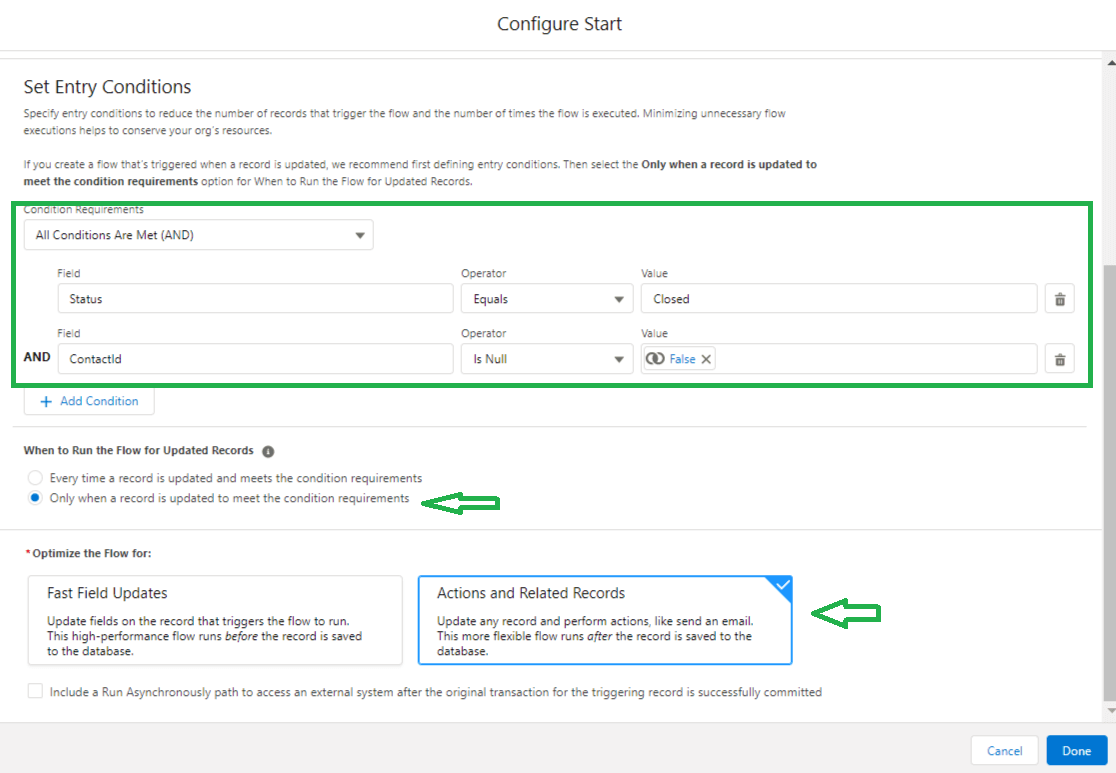 Configure Flow to Send a Survey when a Case is “Closed” (with Email throttling)
