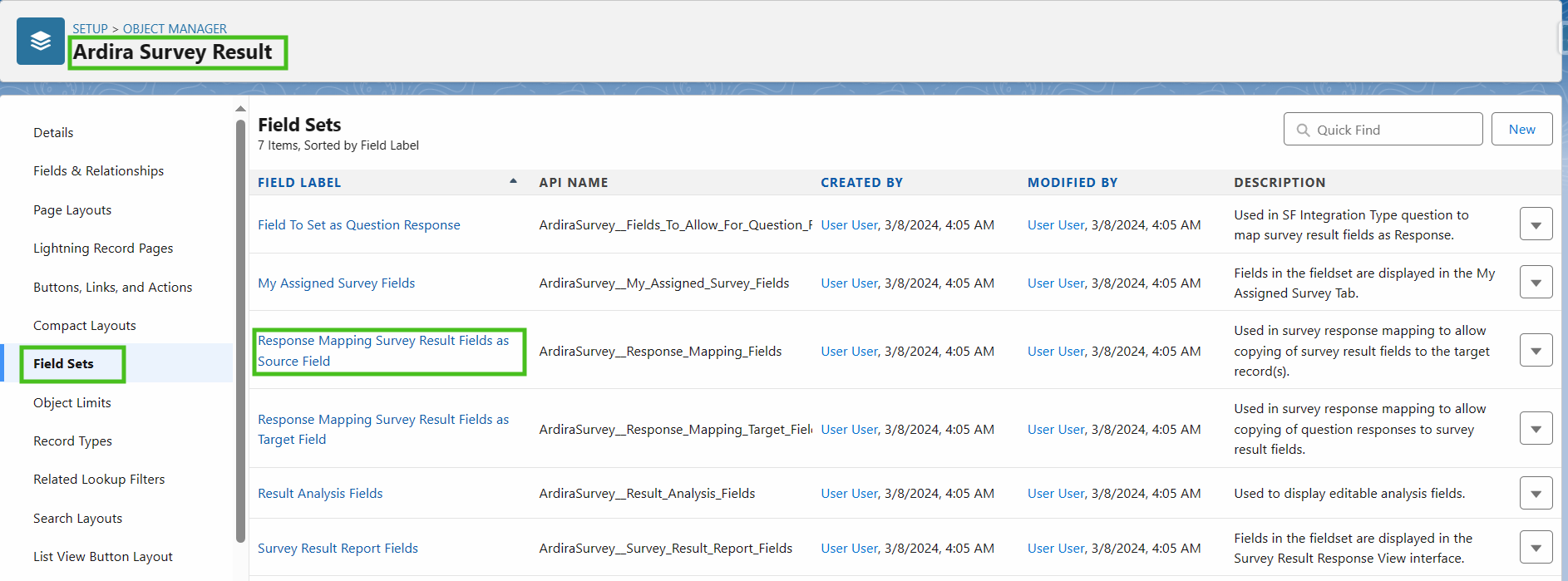 Associating Survey Responses with Targets (Standard or Custom Objects)