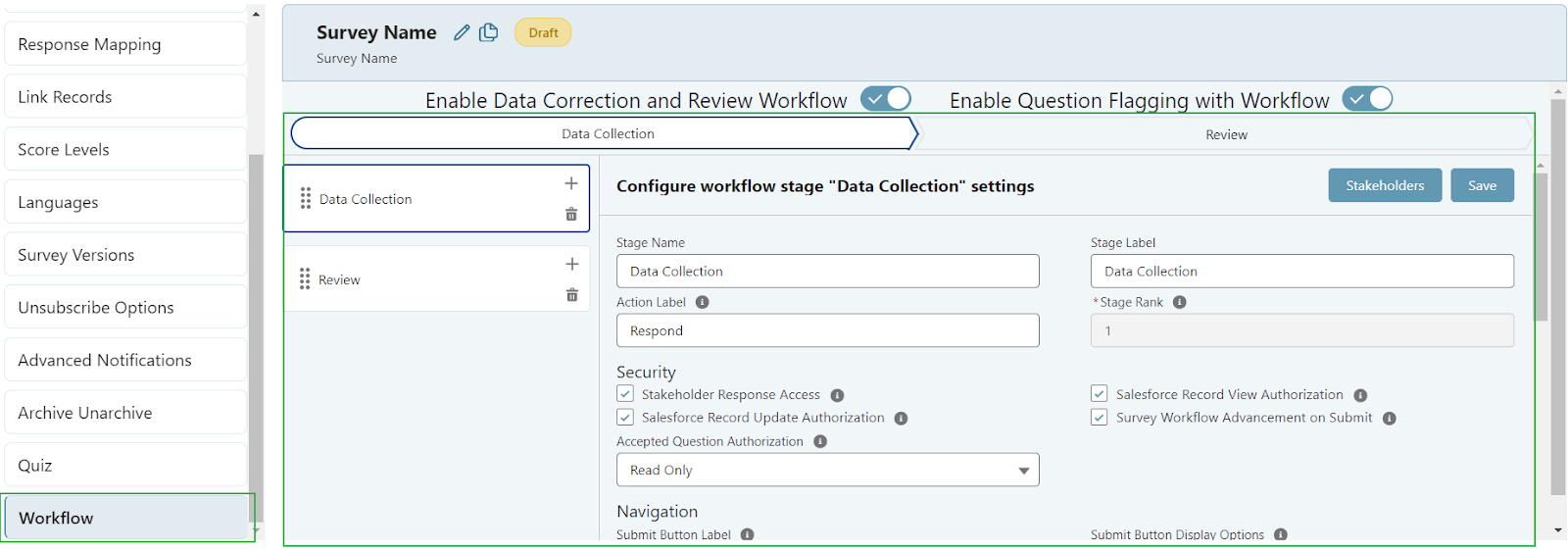 SurveyVista Data Review & Correction Workflow - SurveyVista