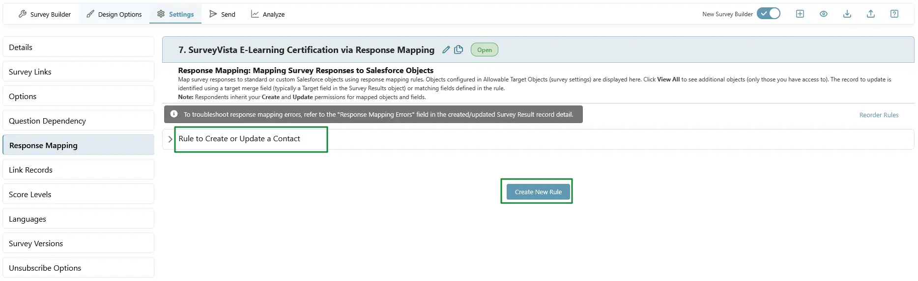 E-Learning Certification Use Case - SurveyVista