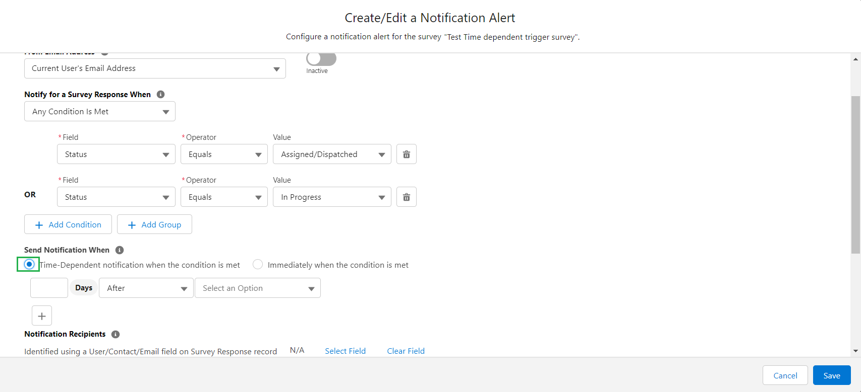 Configure Personalized And Detailed Alert Notifications Surveyvista