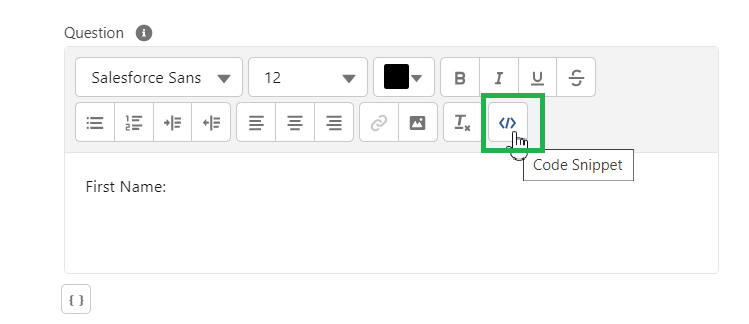 Embed Images Using Code Snippet - SurveyVista