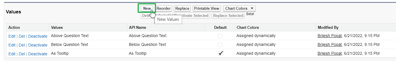 Manual Configuration Changes