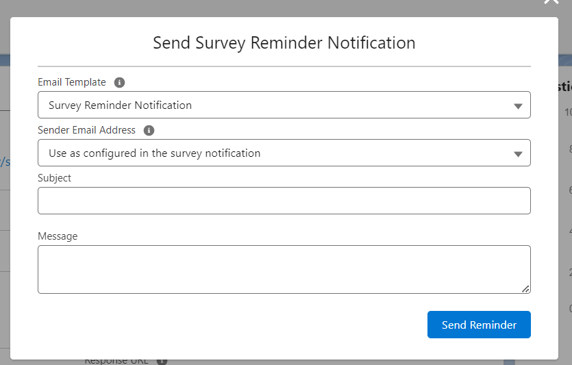 Send Survey Reminder Notifications to Survey Participants - SurveyVista