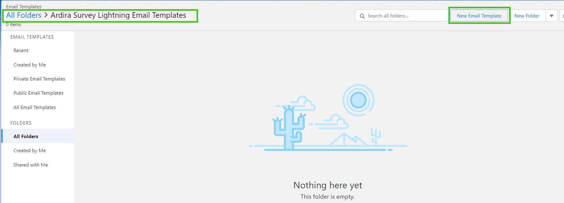 Create An Email Template And Email Alert Using Surveyvista Object Fields