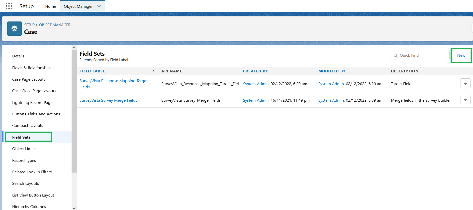 Configure “survey Filterable Fields“ Surveyvista