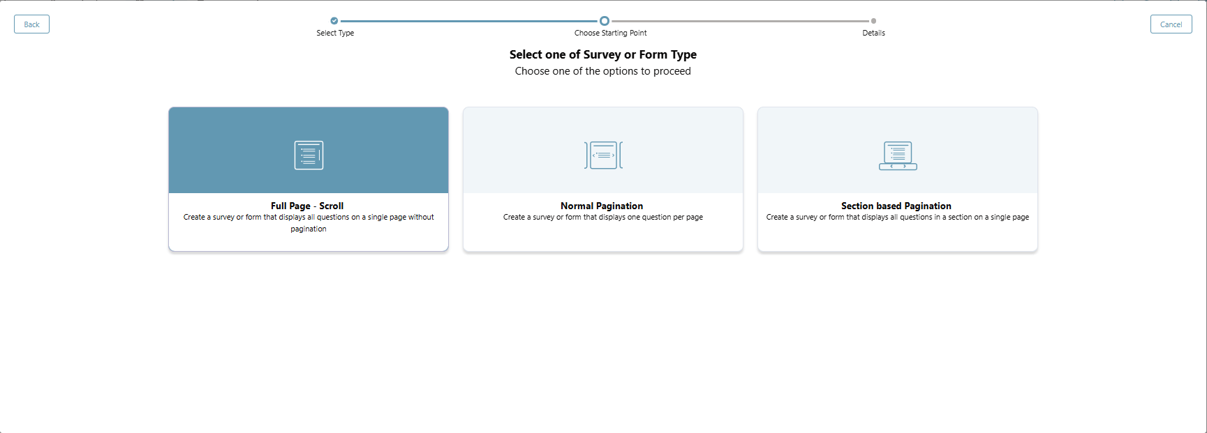 Survey Design Templates