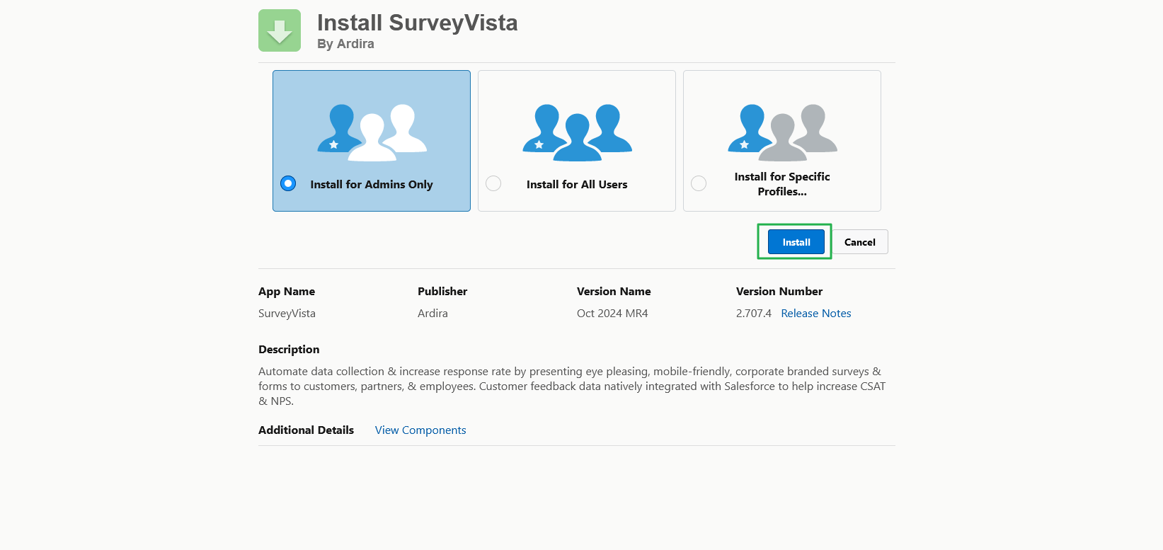 Getting Started - SurveyVista