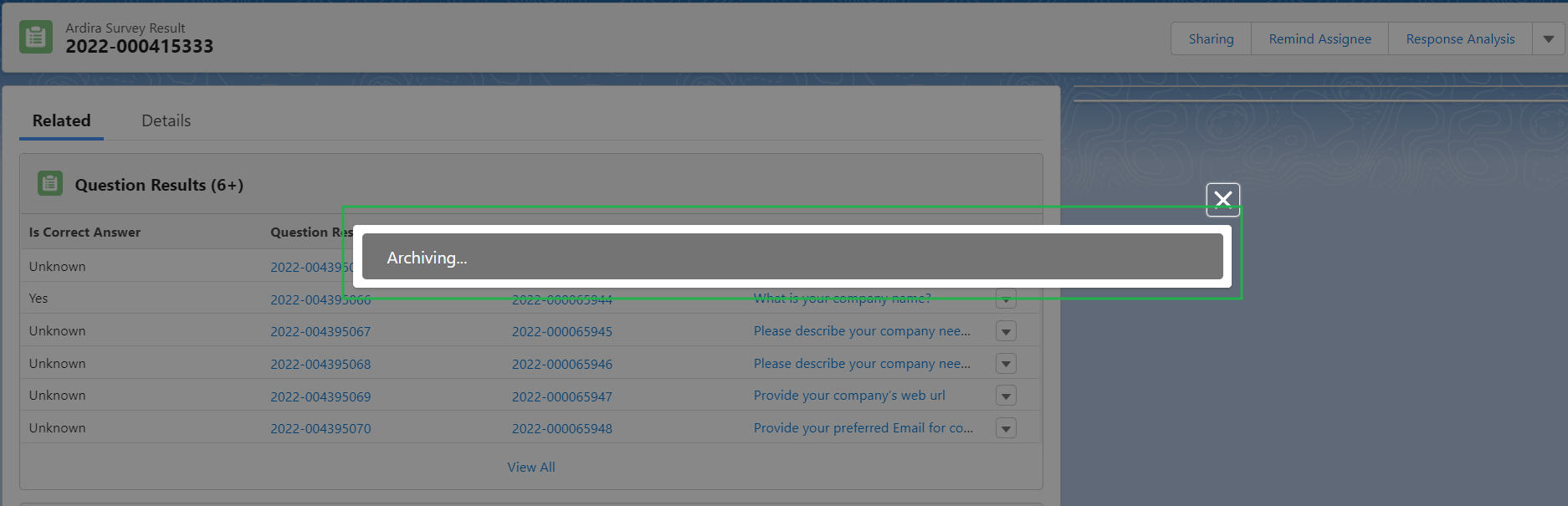 Archiving Survey Responses to Save Storage Space - SurveyVista