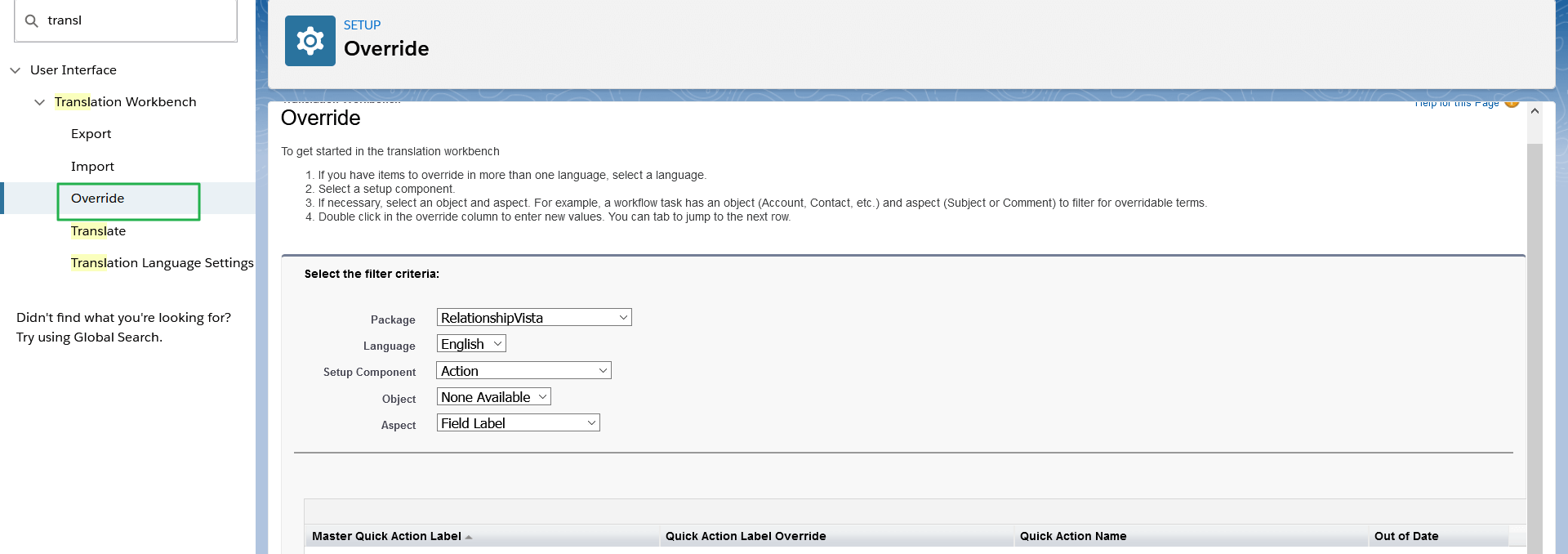 How to configure “My Assigned Surveys” Component