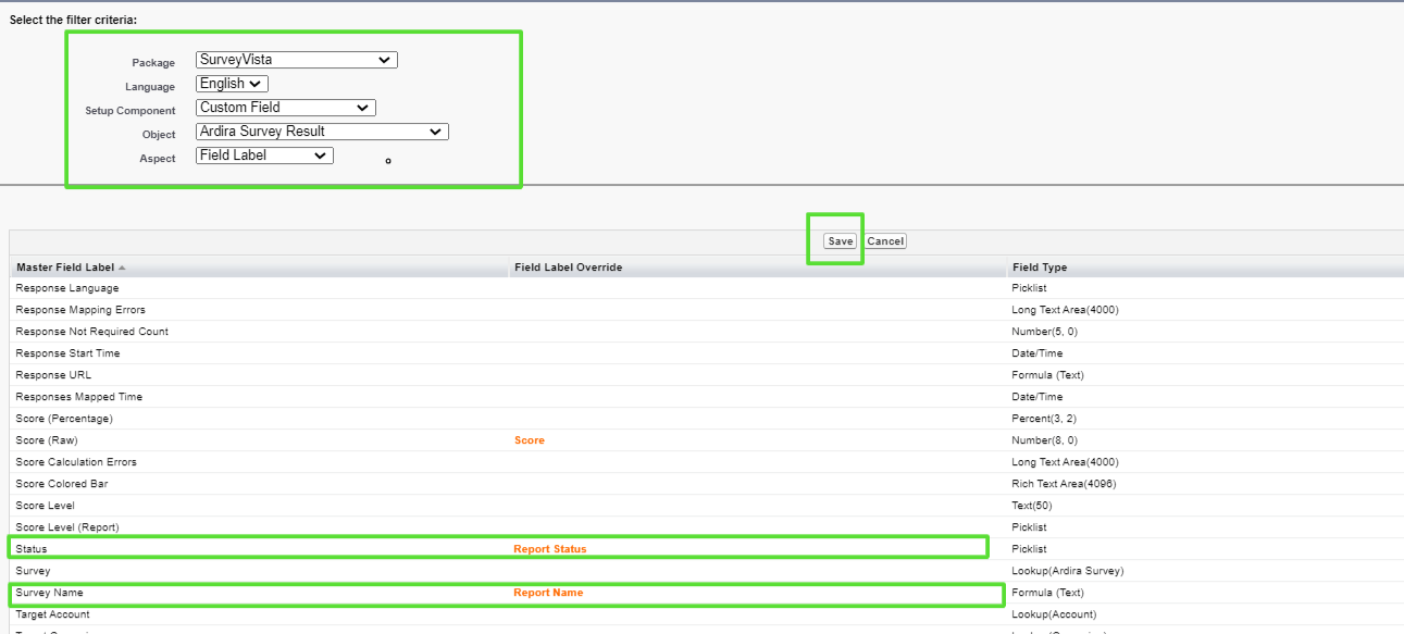 How to configure “My Assigned Surveys” Component