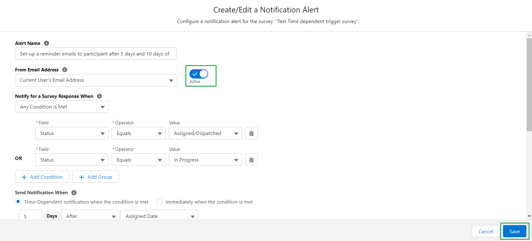 Configure Personalized And Detailed Alert Notifications Surveyvista
