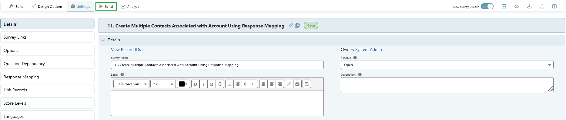 Create multiple contacts associated with an account - "Account-Contact ...