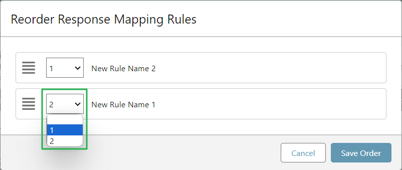 Creating a Mapping Rule - SurveyVista