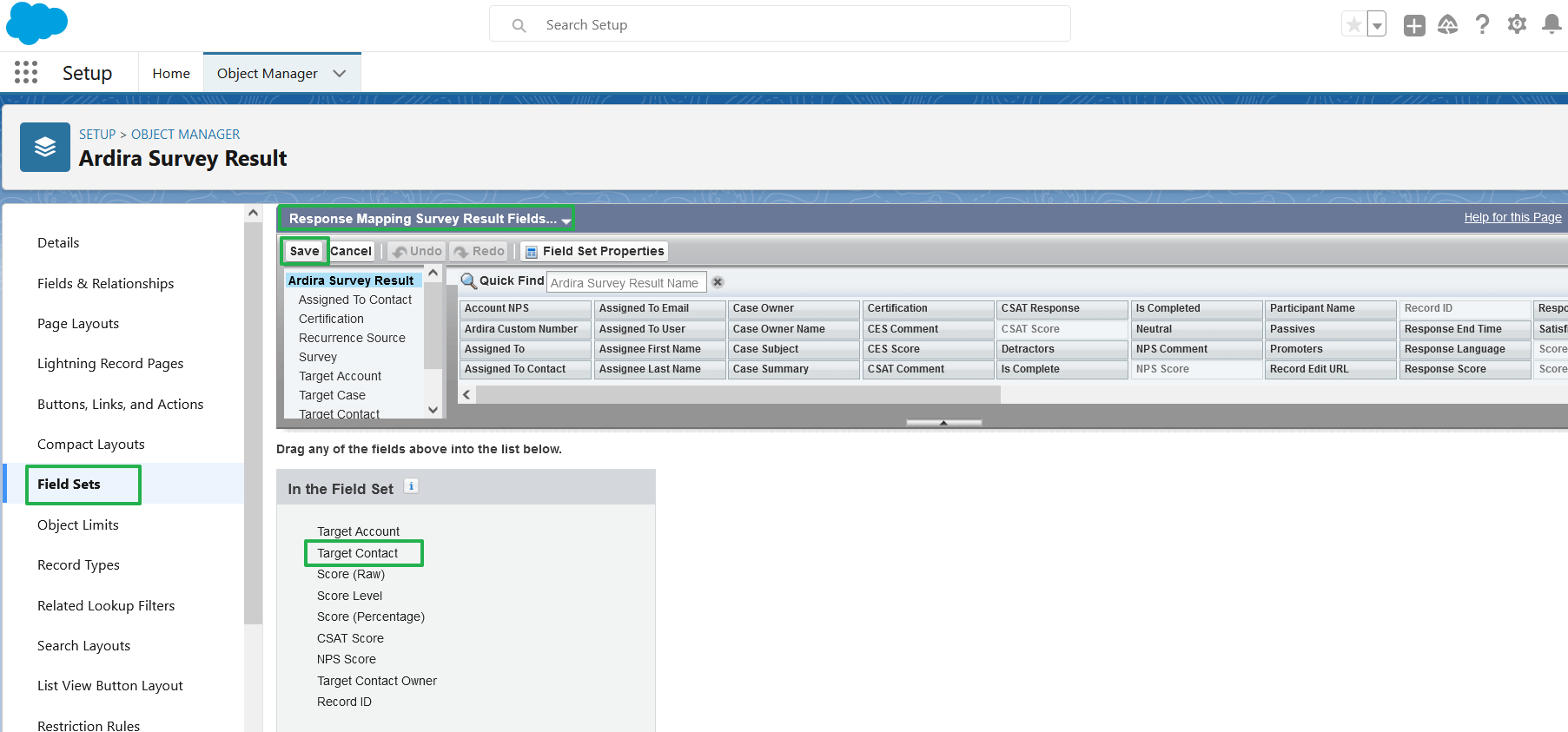 Linking Target Account(s) when the Target Contact is Set on the Survey ...