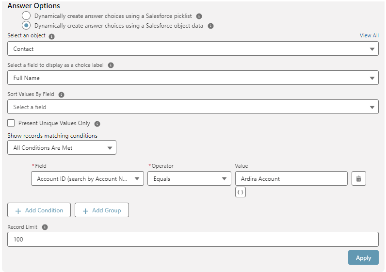Security Considerations for Salesforce Data Questions