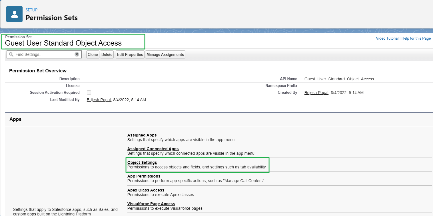 Security Considerations for Salesforce Data Questions