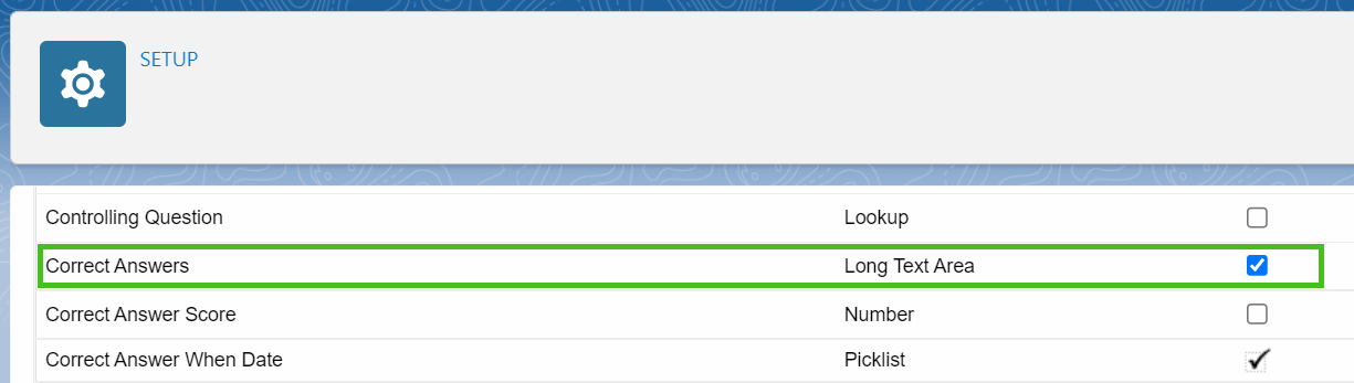 Enable the display of Correct & Incorrect Answer Feedback to Quiz Takers
