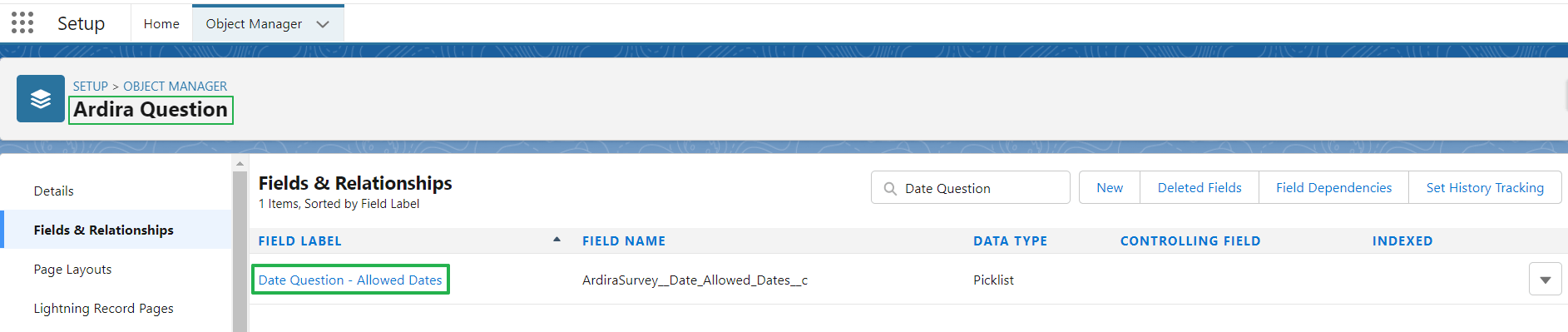 Manual Configuration Changes