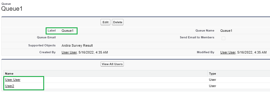 Assign a Survey to a Public Group or a Queue