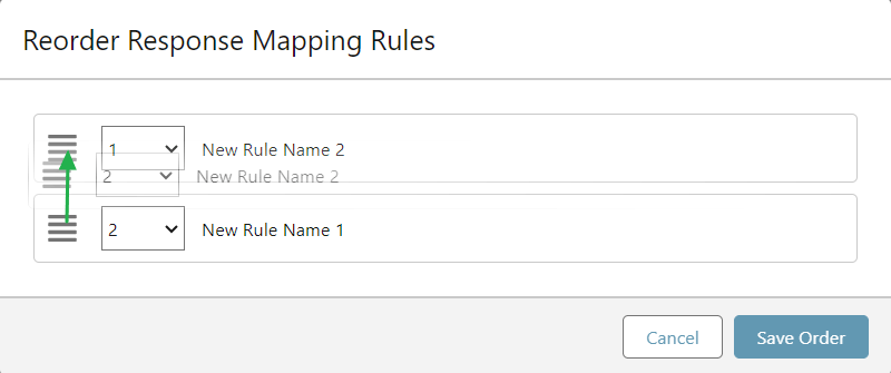 Creating a Mapping Rule - SurveyVista
